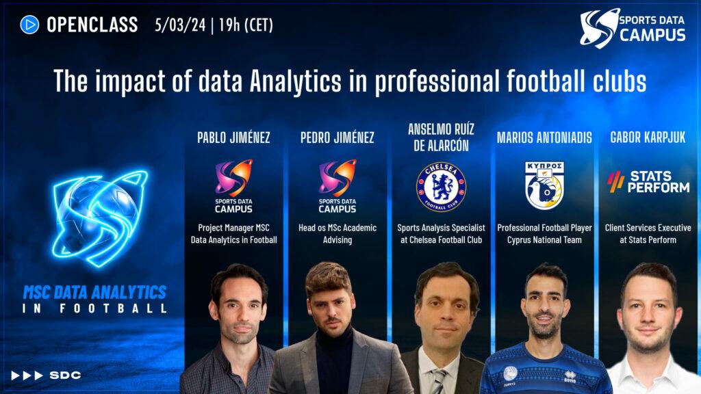 The impact of data Analytics in professional football clubs
